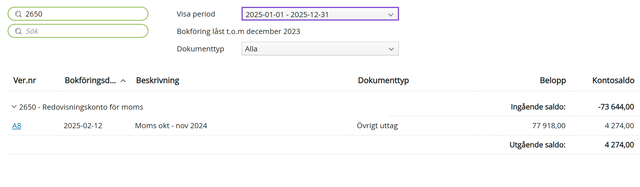 Löst: Tror jag betalat för mycket moms! - Spiris forum