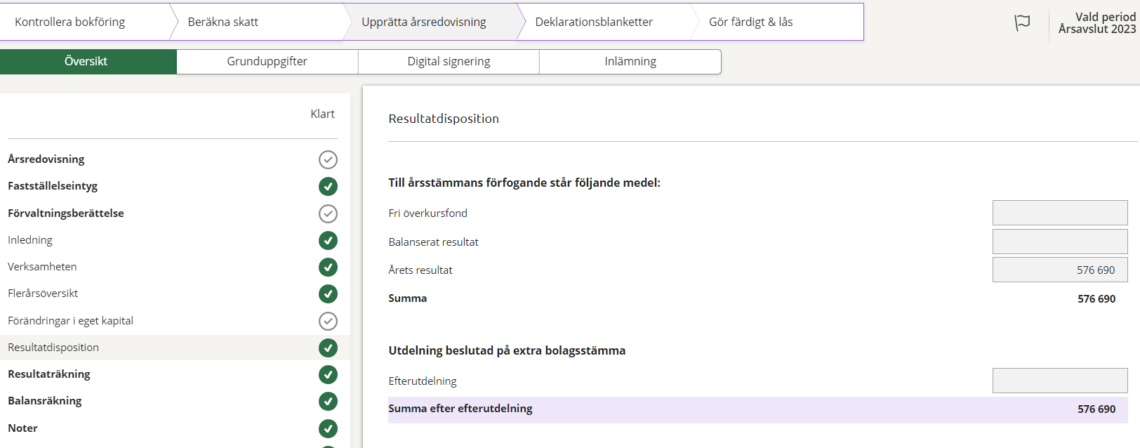 Löst: Belopp vid årets utgång stämmer inte med raden i b... - Spiris forum